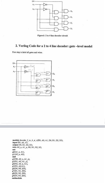 Solved Examine the schematic and convince yourself that it | Chegg.com