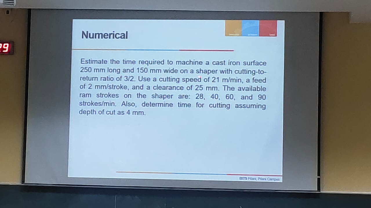Solved NumericalEstimate the time required to machine a cast | Chegg.com