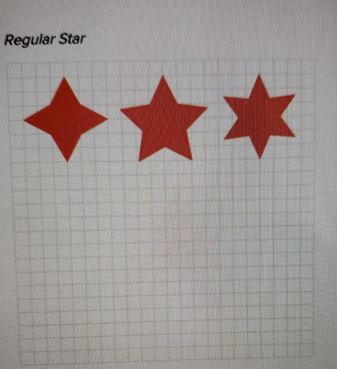 Solved A regular star is equilateral and has congruent | Chegg.com