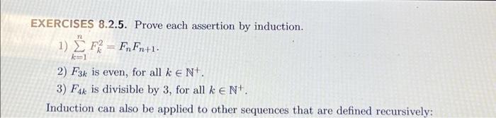 Solved Y2 EXERCISES 8.2.5. Prove each assertion by | Chegg.com