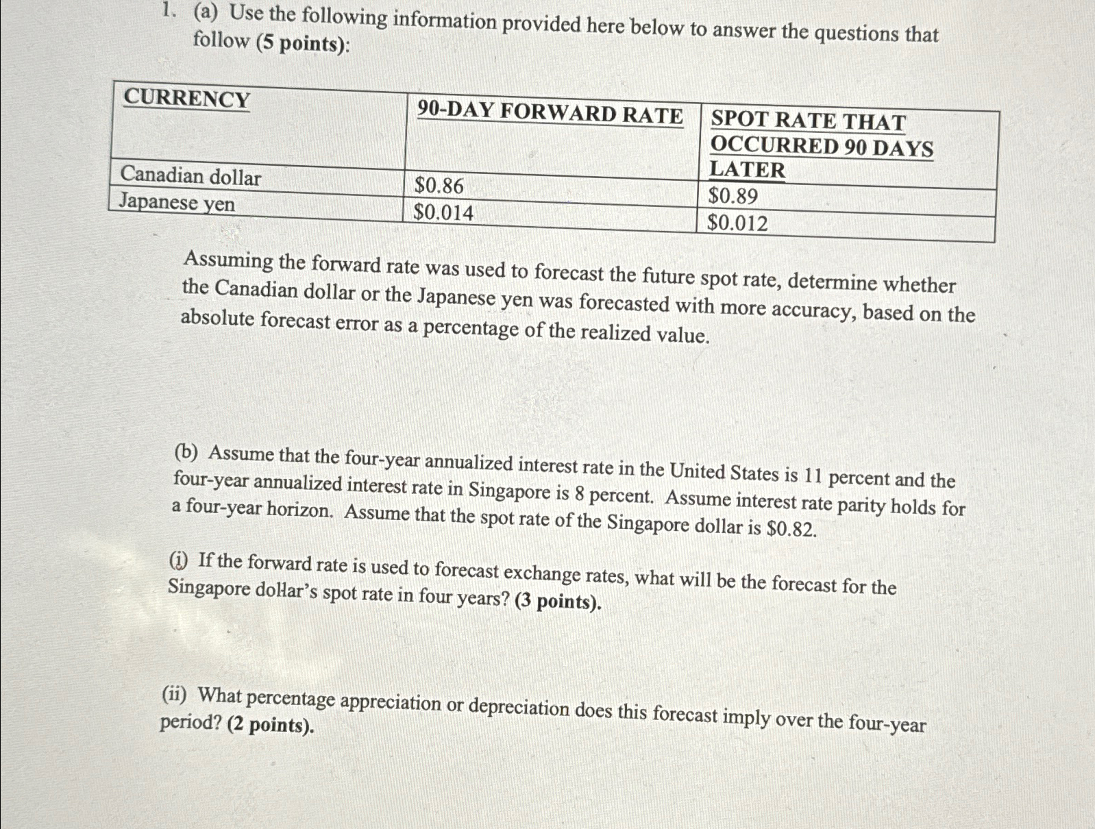 Solved (a) ﻿Use the following information provided here | Chegg.com