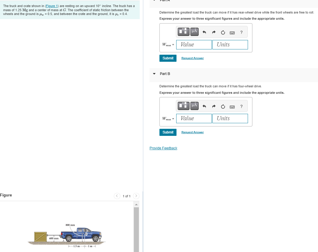 Solved Part A: Wmax doesnt equal 6970 ﻿NPart B: Wmax doesnt | Chegg.com