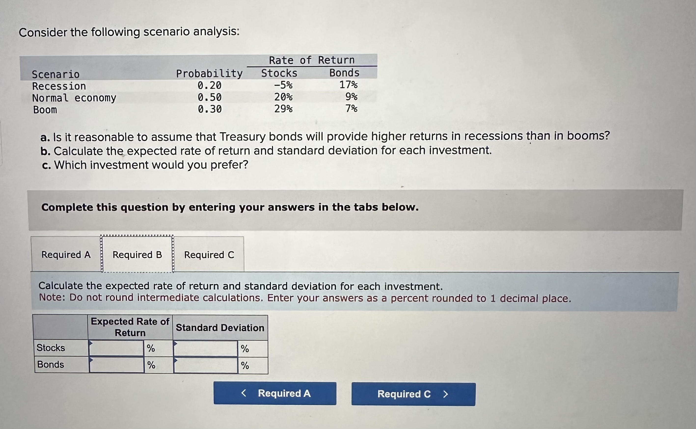 Consider the following scenario | Chegg.com