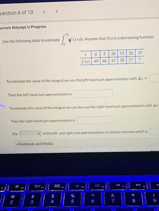 Solved muestion 6 of 10 urrent Attempt in Progress 25 Use | Chegg.com