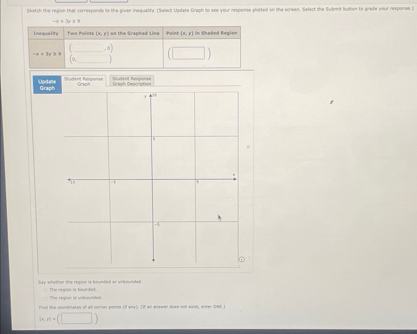 Solved Sketch the region that corresponds to the given | Chegg.com