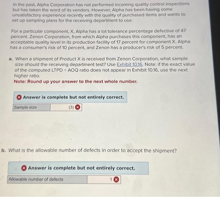 In the past, Alpha Corporation has not performed | Chegg.com