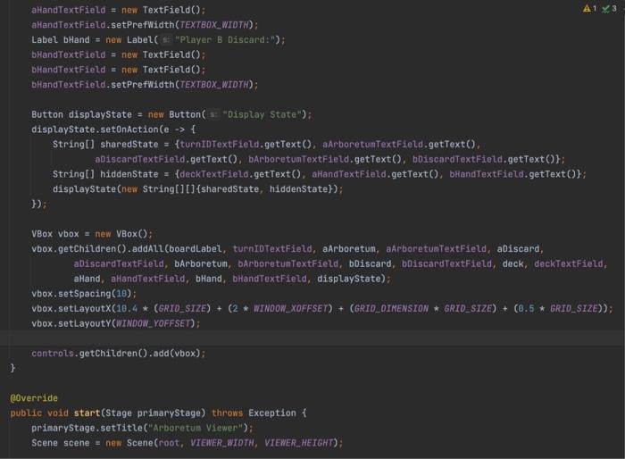 import javafx. application. Application; import | Chegg.com import javafx. application. Application; import | Chegg.com