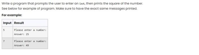 Solved Write a program that prompts the user to enter an | Chegg.com