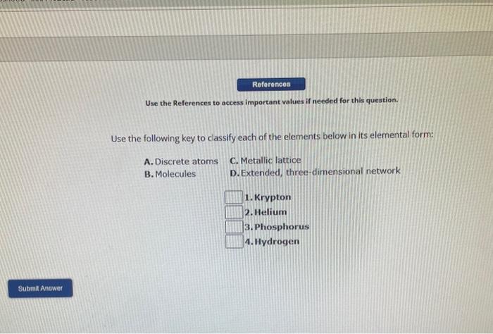 Solved Use the References to access important values if | Chegg.com
