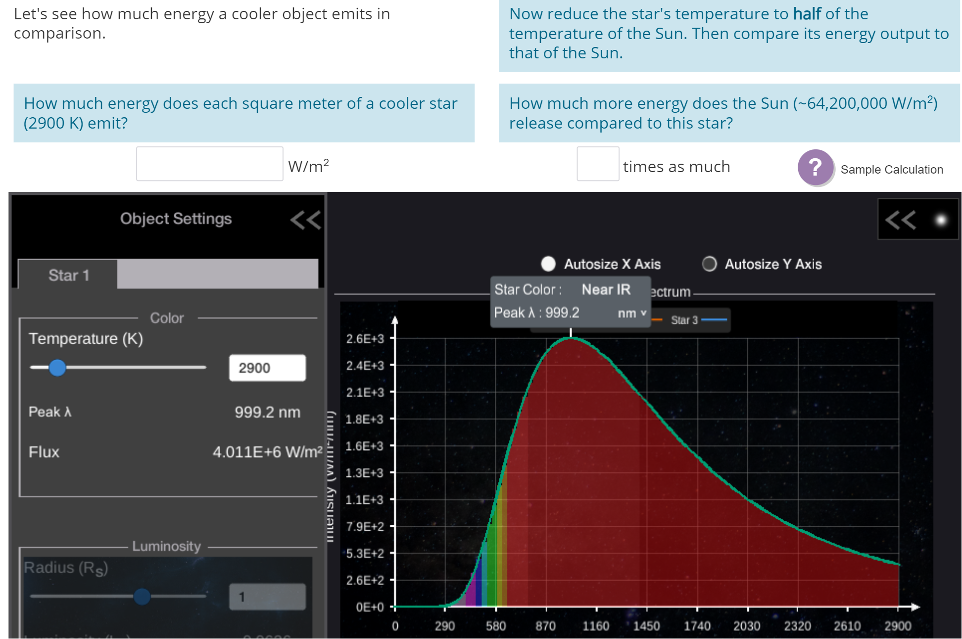 Solved Let's see how much energy a cooler object emits | Chegg.com