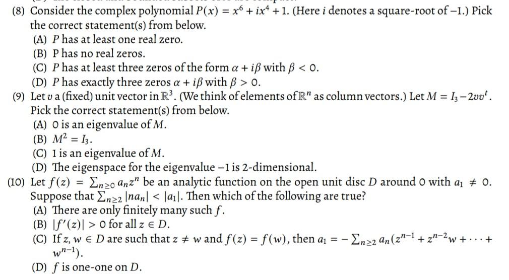 Solved Please solve all six questions properly; Explain | Chegg.com