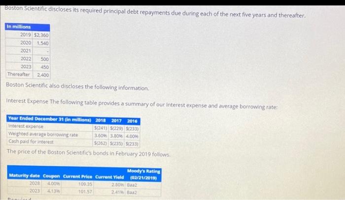 Solved Interpreting Debt Footnotes on interest Rates and | Chegg.com