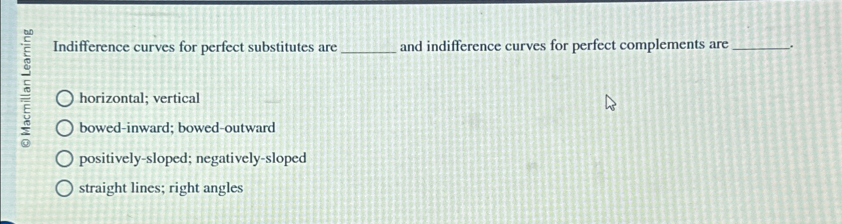 Solved and indifference curves for perfect complements | Chegg.com