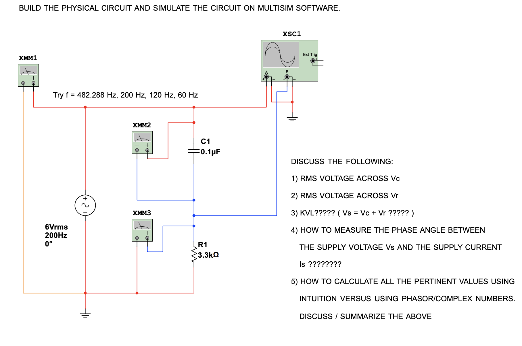 BUILD THE PHYSICAL CIRCUIT AND SIMULATE THE CIRCUIT | Chegg.com