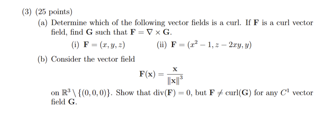 Solved (3) (25 points)(a) Determine which of the following | Chegg.com Solved (3) (25 points)(a) Determine which of the following | Chegg.com