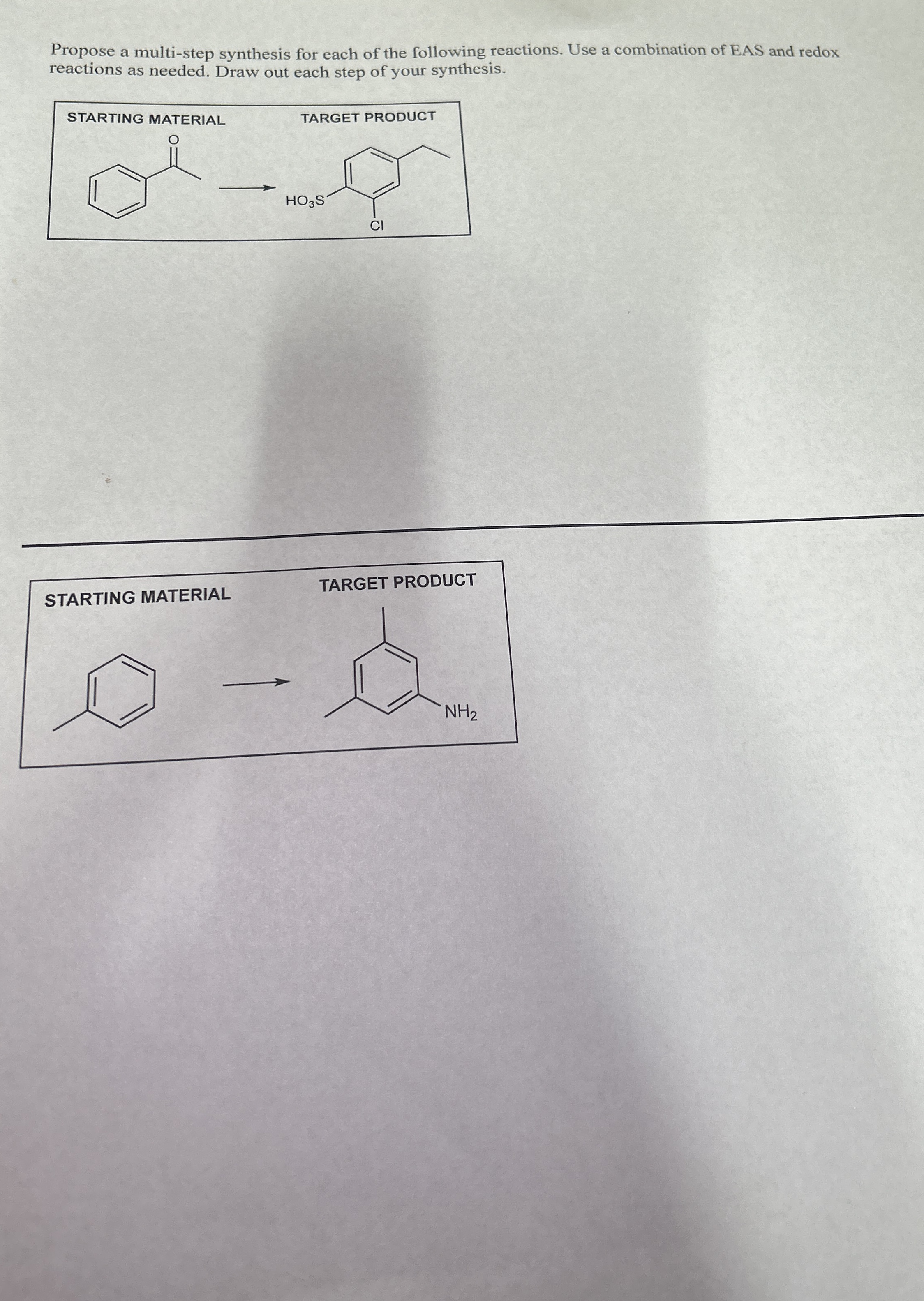 Solved Propose a multi-step synthesis for each of the | Chegg.com