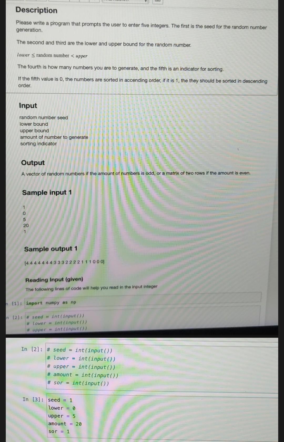 Solved Hi. I'm really confused in this question on my Python | Chegg.com