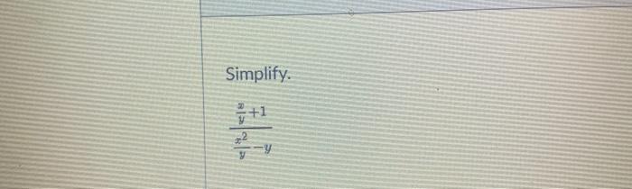 Solved Simplify. +2 -Y | Chegg.com