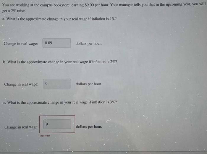 Solved You are working at the campus bockstore, earning | Chegg.com