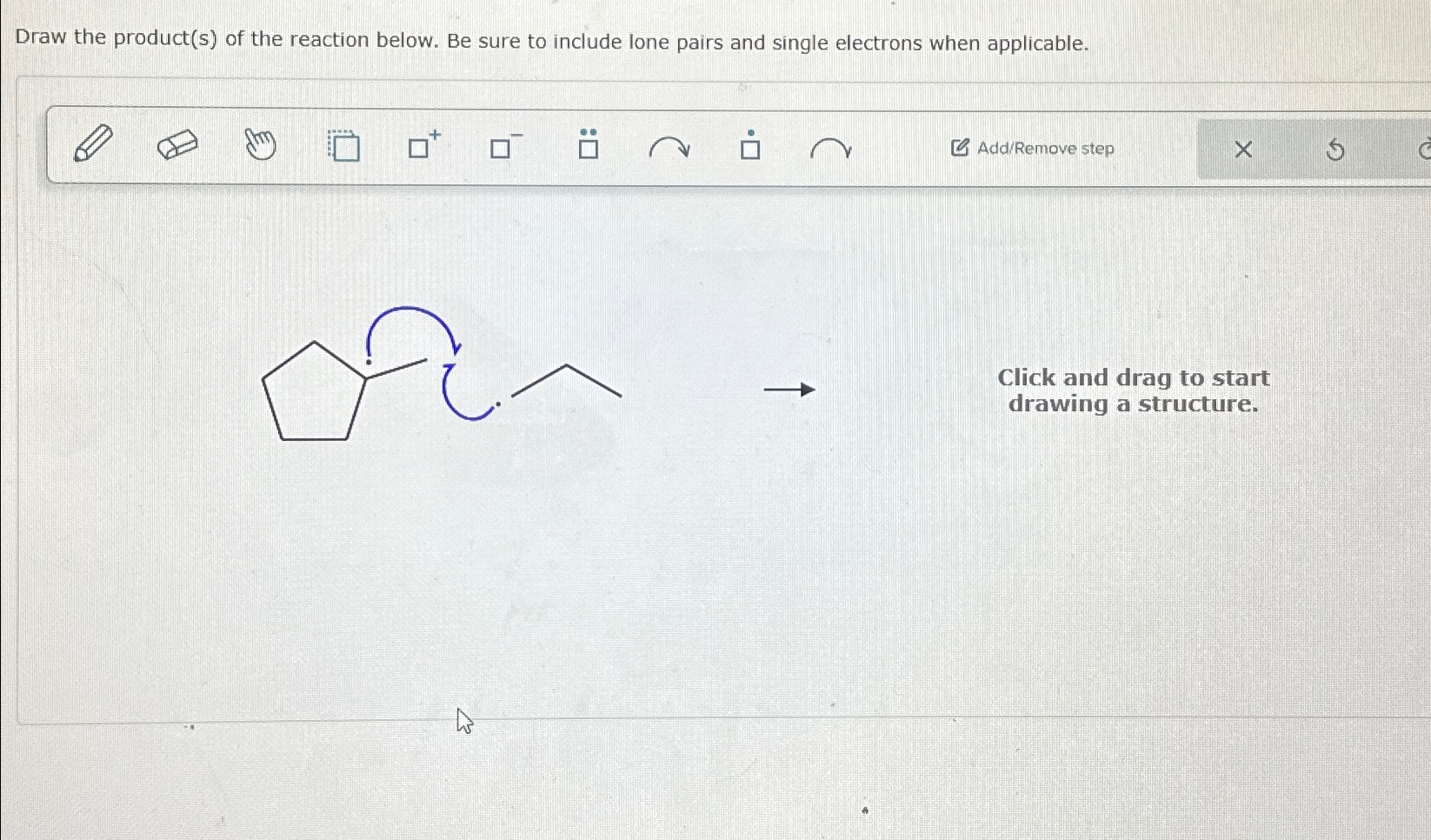 Solved Draw the product(s) ﻿of the reaction below. Be sure | Chegg.com