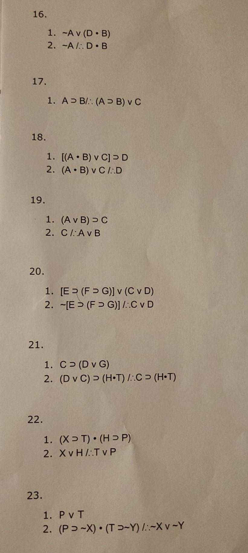 Solved Logic-Natural Deduction 8 Rules of Implication | Chegg.com