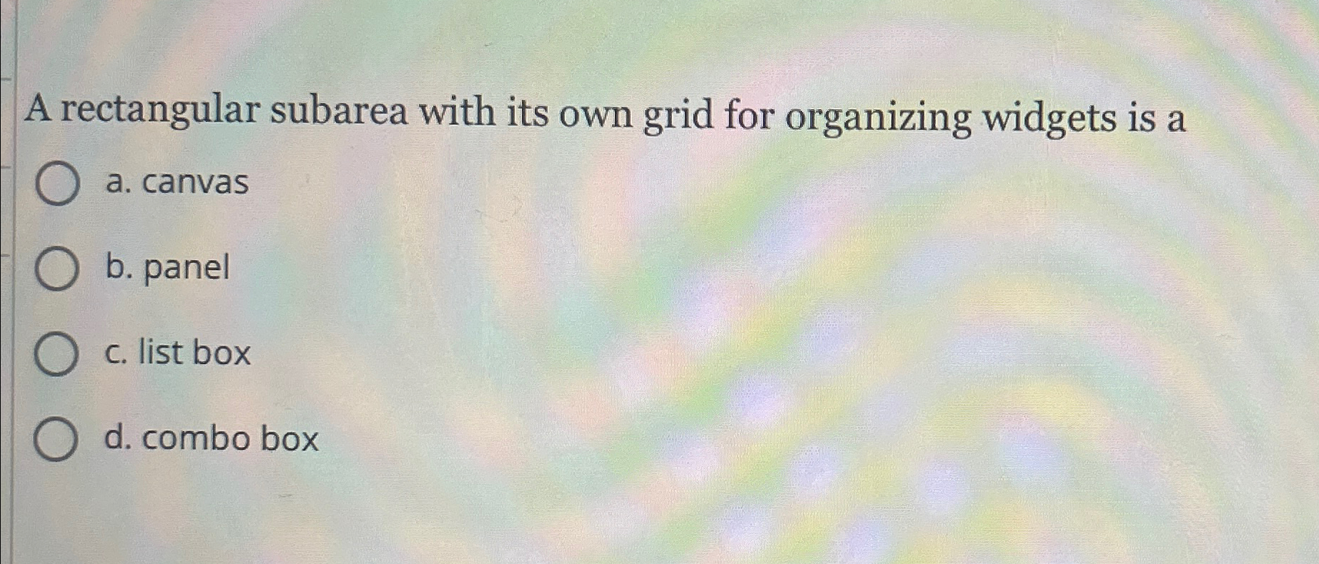 Solved A rectangular subarea with its own grid for | Chegg.com