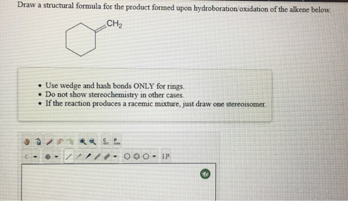 Solved Draw a structural formula for the product formed upon | Chegg.com