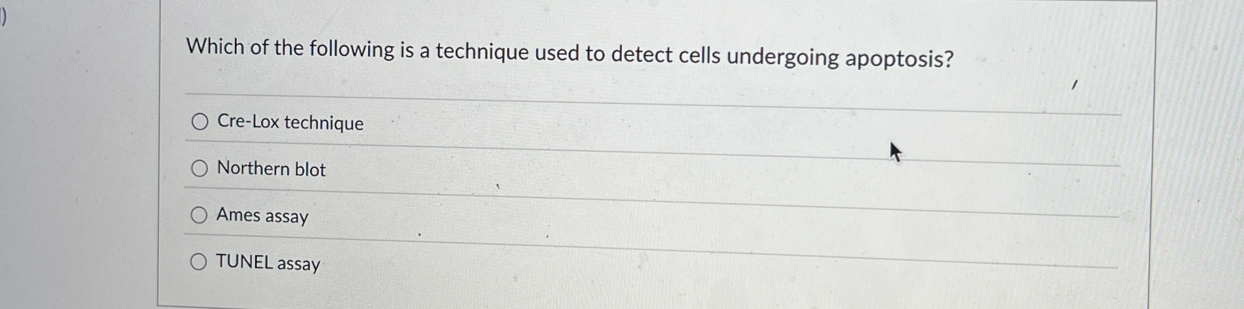 Solved Which of the following is a technique used to detect | Chegg.com