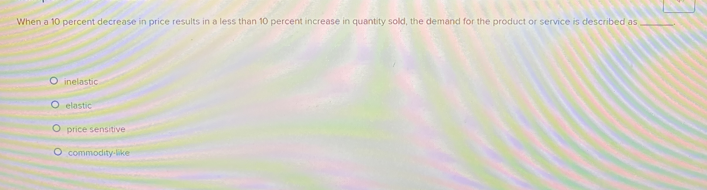Solved When A 10 ï Percent Decrease In Price Results In A Chegg