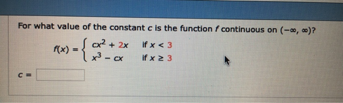 Solved Find each x-value at which f is discontinuous and for | Chegg.com