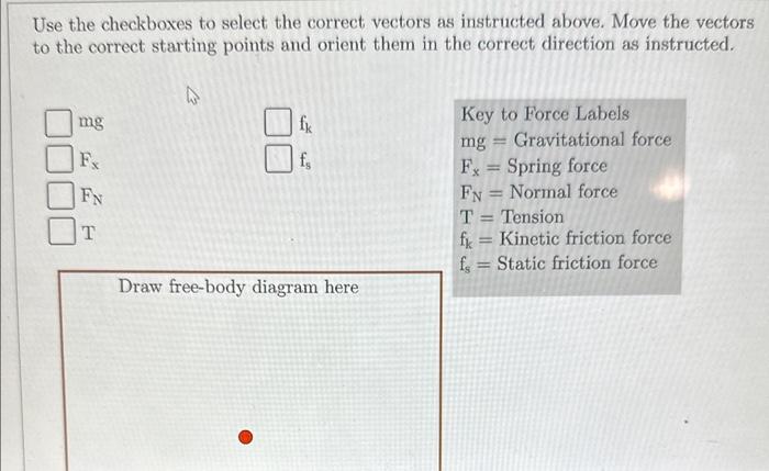 Solved Use the checkboxes to select the correct vectors as | Chegg.com