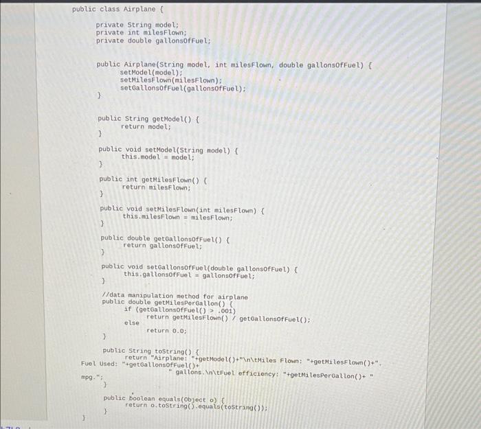 Need java code help please. 1st pic is instructions, | Chegg.com