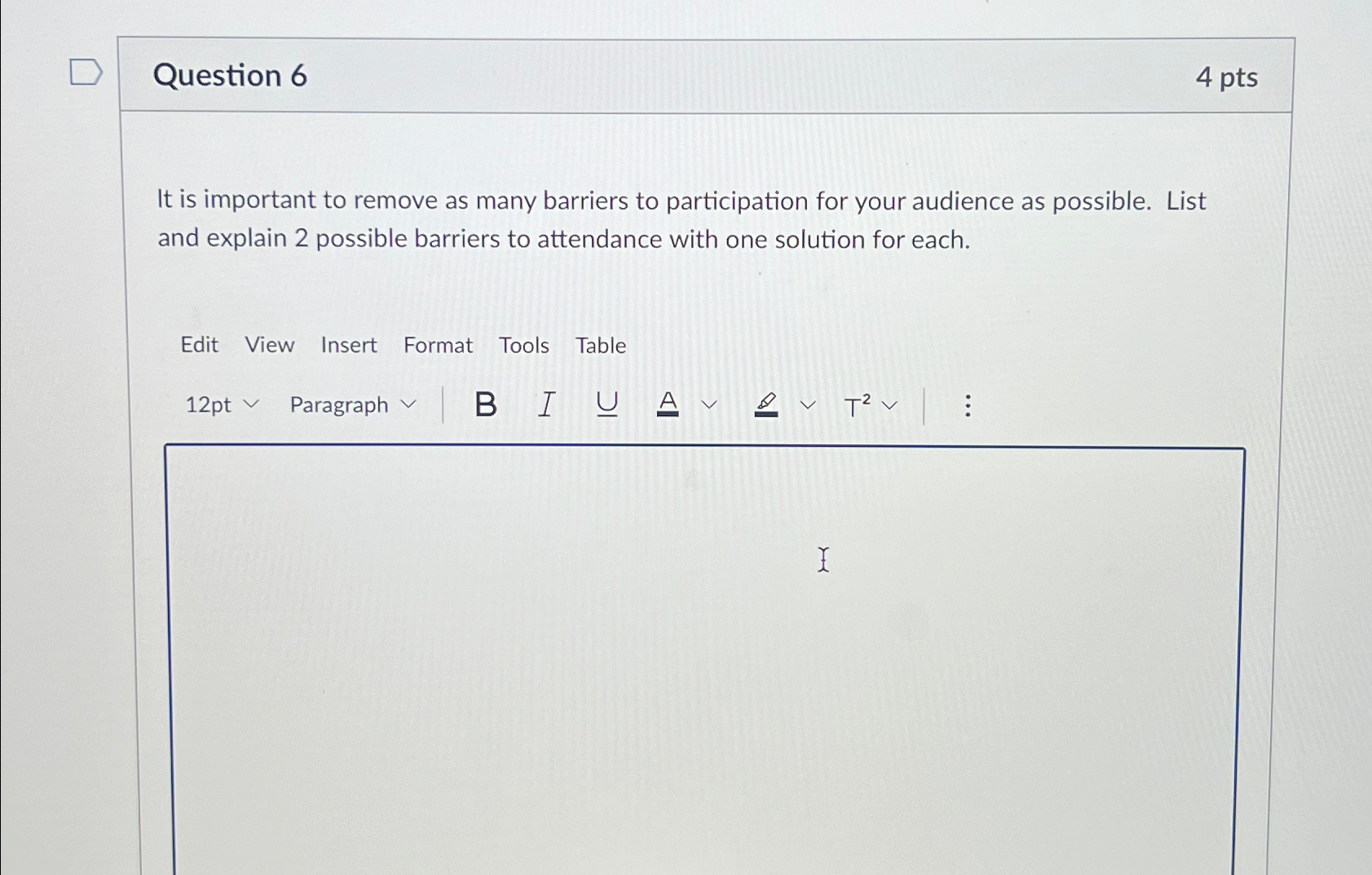 Solved Question 64 ﻿ptsIt is important to remove as many | Chegg.com