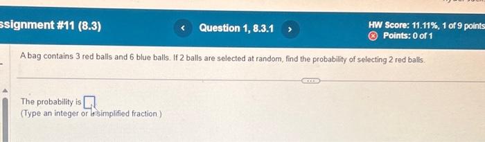 Solved ssignment #11 (8.3)