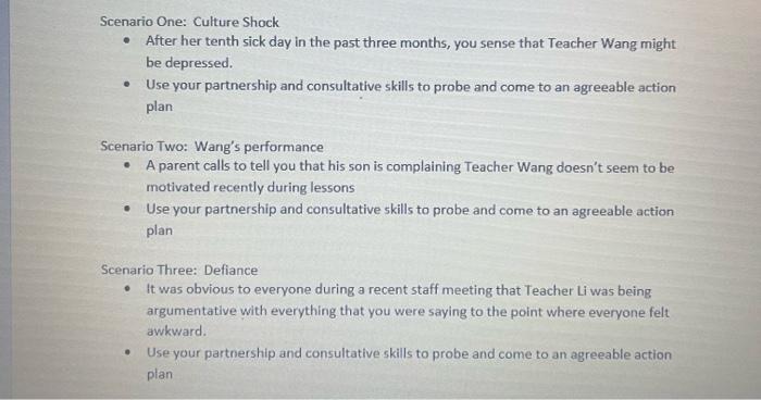 Solved Please explain the scenarios and come up with an | Chegg.com