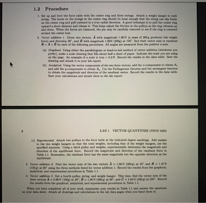 Solved Name Date Section ***Calculations and diagrams should | Chegg.com