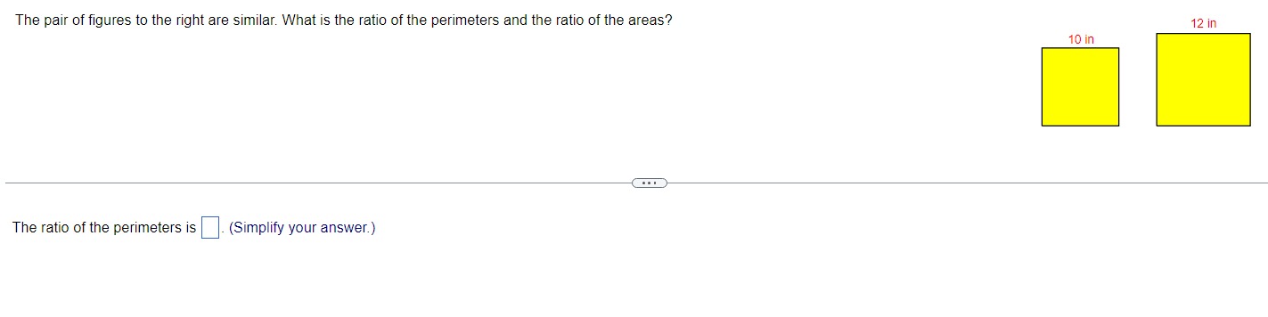 Solved The pair of figures to the right are similar. What is | Chegg.com