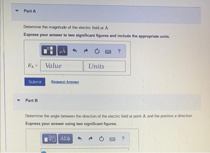 [solved] Part A Determine The Magnitude Of The Electric Fie