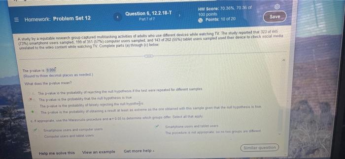 Homework: Problem Set 12 Question 6, 12.2.18-T 2 HW | Chegg.com