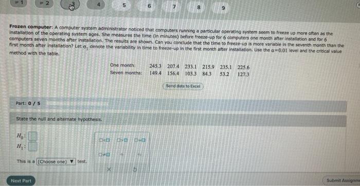 Solved Frozen computer: A computer system administrator | Chegg.com