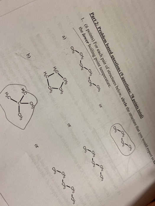 Solved CHS CHCH -cth CH3 Cho the CH2CH2 - CH₂ Part 2: | Chegg.com