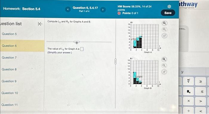 Solved Compute L3 and R3 tor Graphs A and B. | Chegg.com
