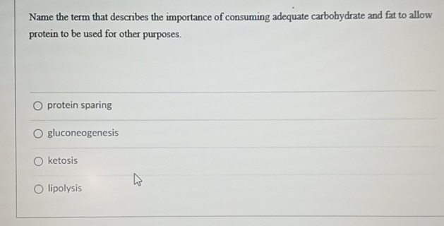 Solved Name the term that describes the importance of | Chegg.com