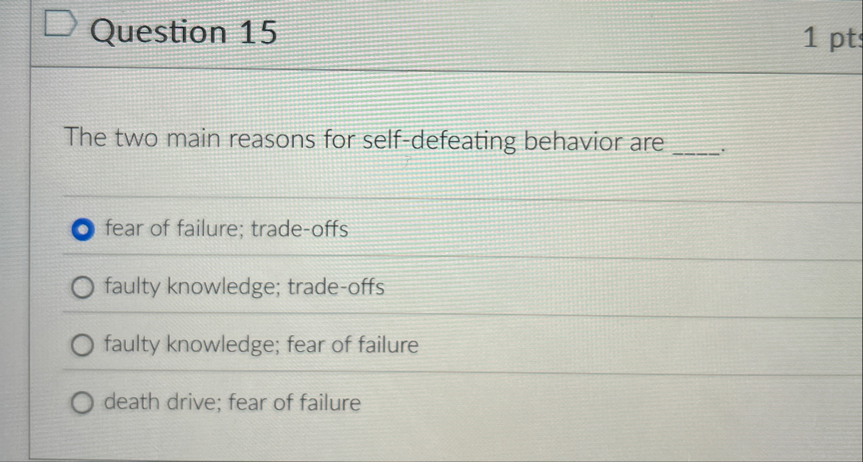 Solved Question 151 ﻿ptThe two main reasons for | Chegg.com