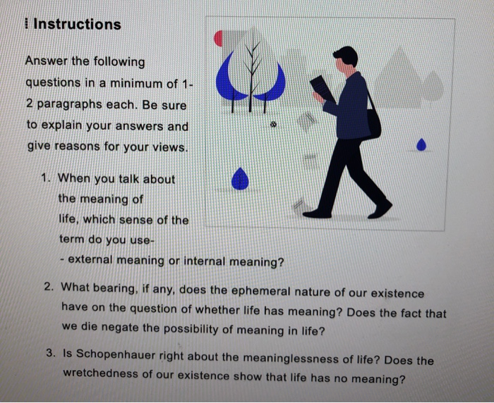 Solved | Instructions Answer the following questions in a | Chegg.com