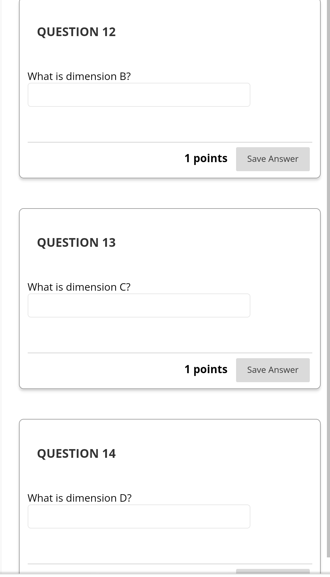 Solved What is dimension E? (degrees)What is the MINIMUM | Chegg.com