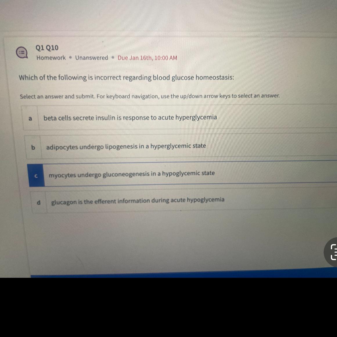 Solved Q1 ﻿Q10Homework - ﻿Unanswered - ﻿Due Jan 16th, 10:00 | Chegg.com