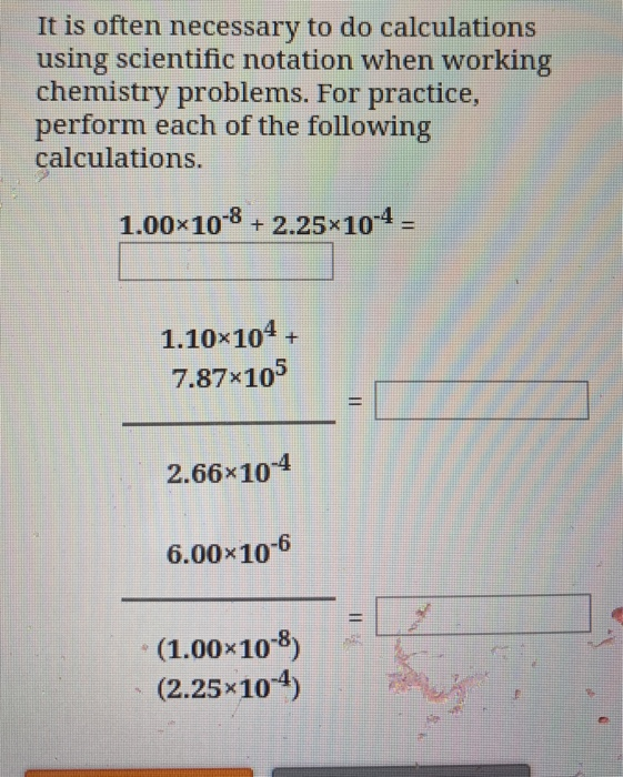 Solved It is often necessary to do calculations using | Chegg.com