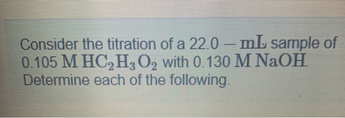 Solved the pH after adding 5.00mL of base beyond the | Chegg.com