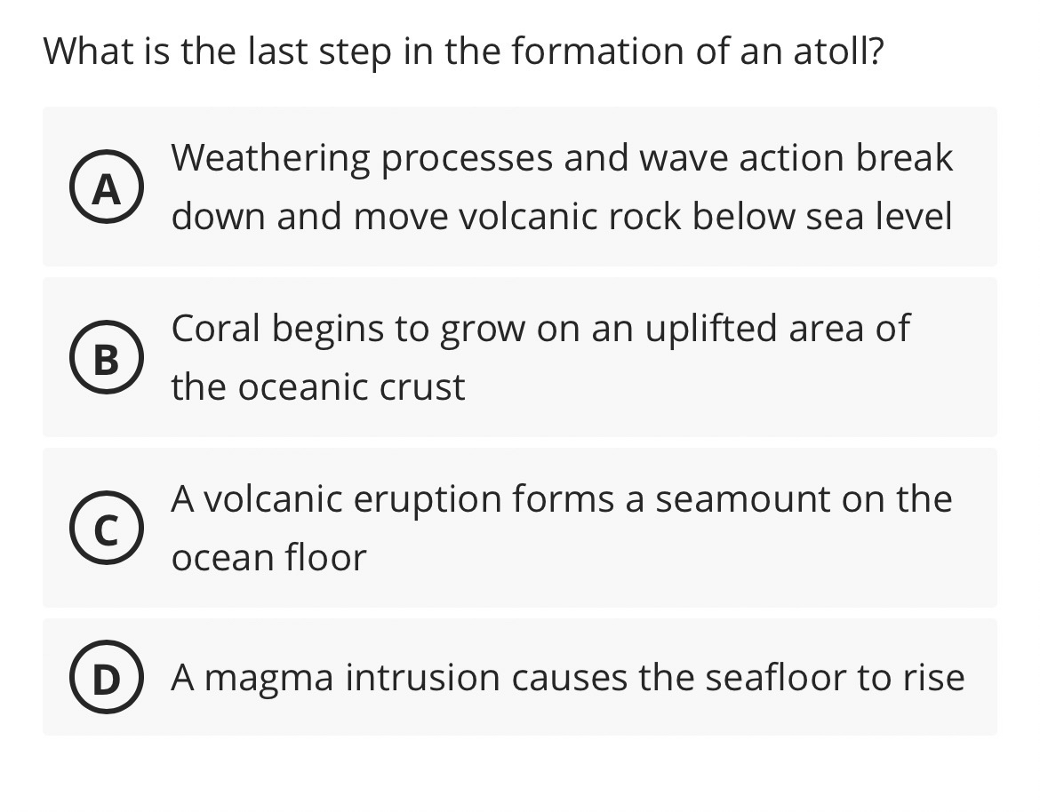 Solved What is the last step in the formation of an | Chegg.com